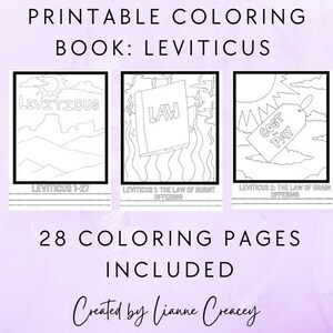 Leviticus 7: the Priest's Part in the Offering, Digital Download ...