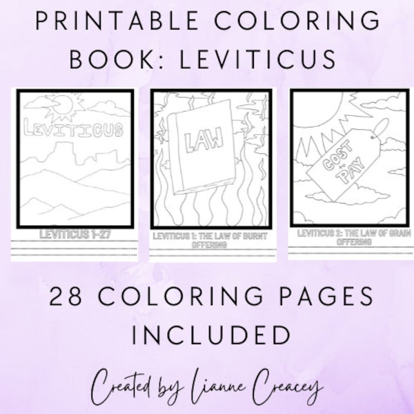 Leviticus 7: the Priest's Part in the Offering, Digital Download ...