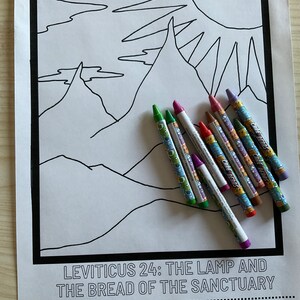 Leviticus 24: the Lamp and the Bread of the Sanctuary, Digital Download ...