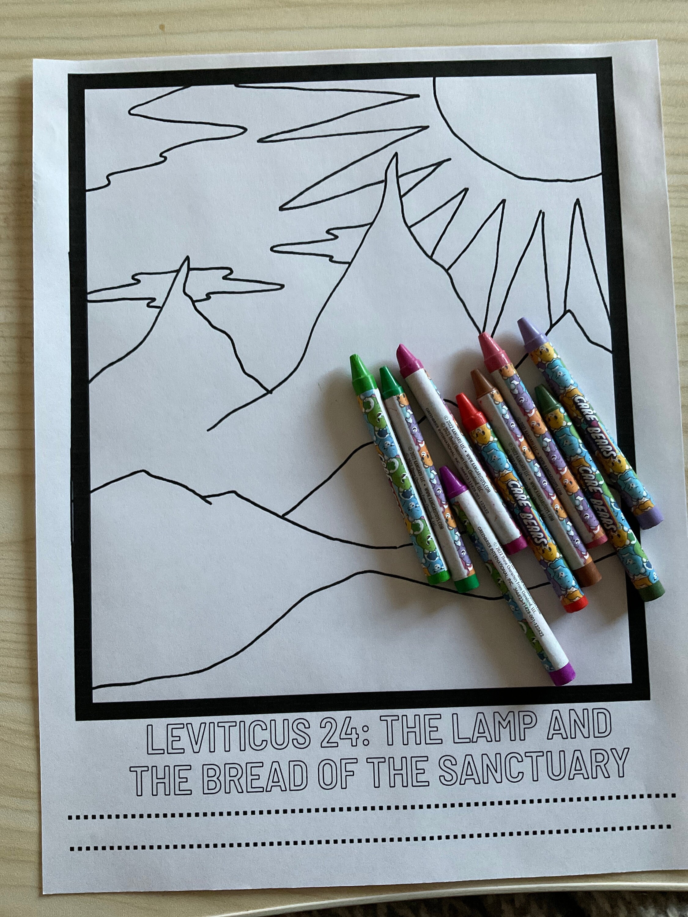 Leviticus 24: the Lamp and the Bread of the Sanctuary, Digital Download ...