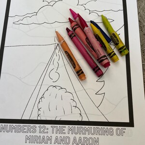 Numbers 12: the Murmuring of Miriam and Aaron, Digital Download, Print ...