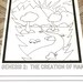 Genesis 2 the Creation of Man Coloring Page, Digital Download Coloring ...
