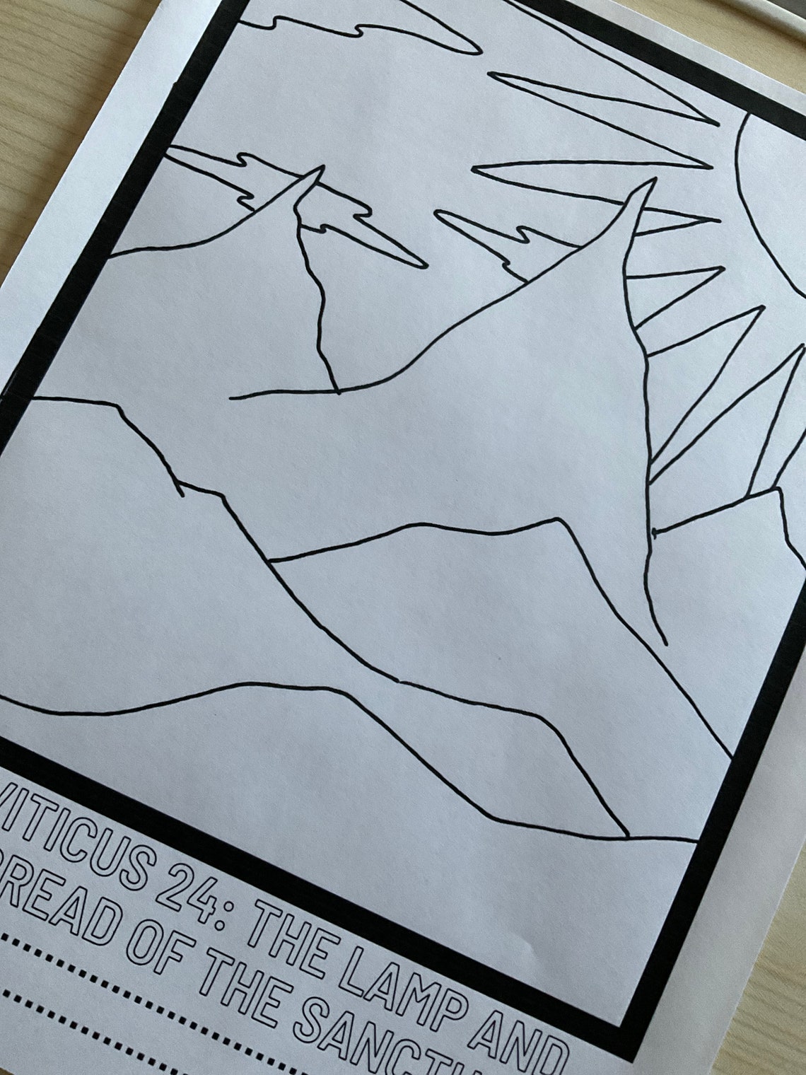 Leviticus 24: the Lamp and the Bread of the Sanctuary, Digital Download ...