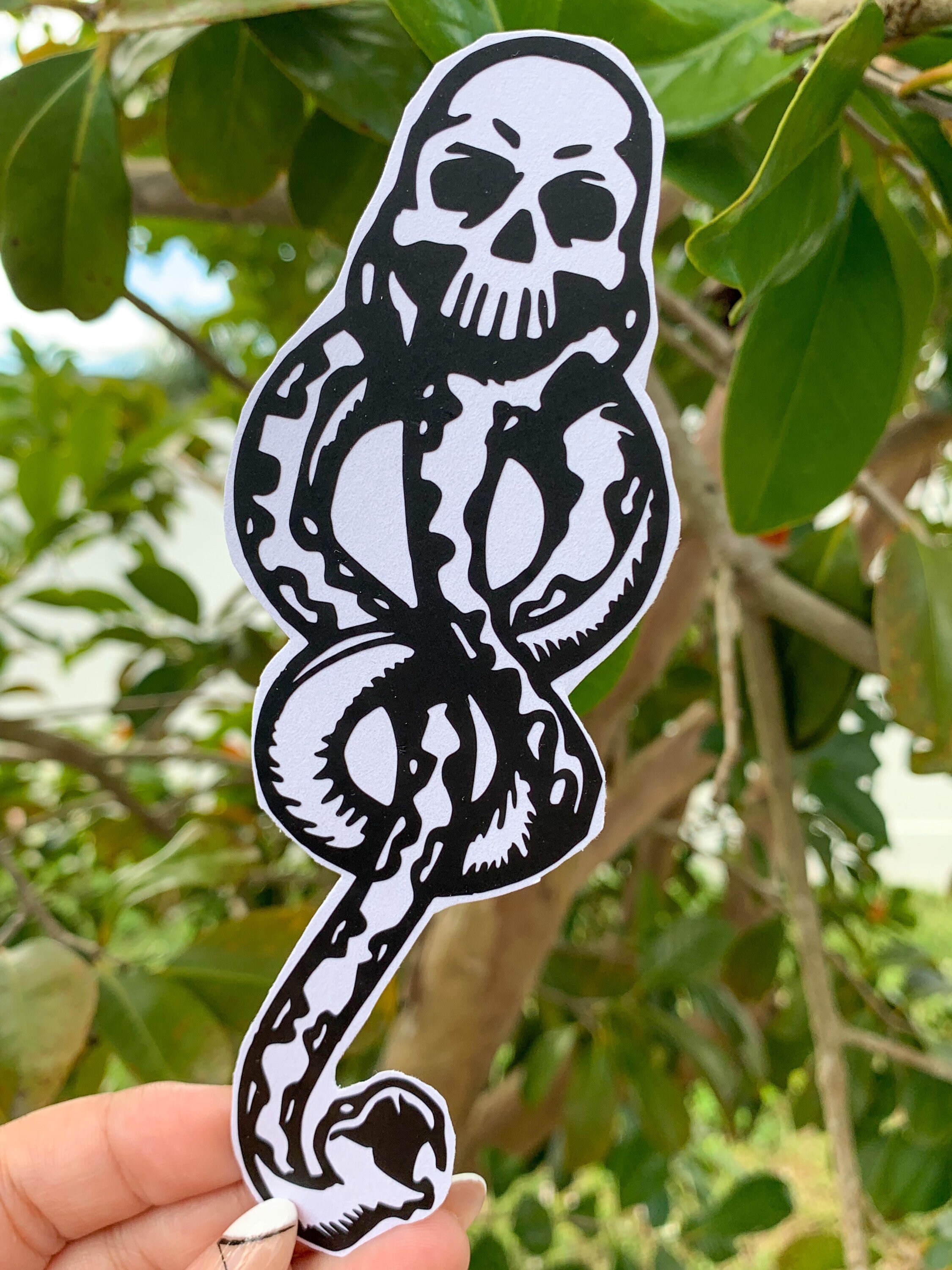 Paper Bumper Stickers Dark Mark Decal Paper & Party Supplies etna.com.pe