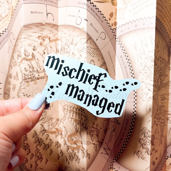 Mischief Managed - Etsy