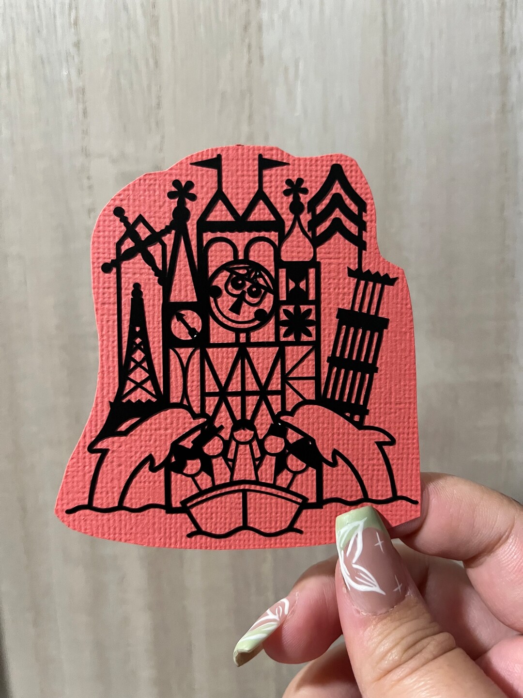 It’s a Small World Inspired Decal - Etsy