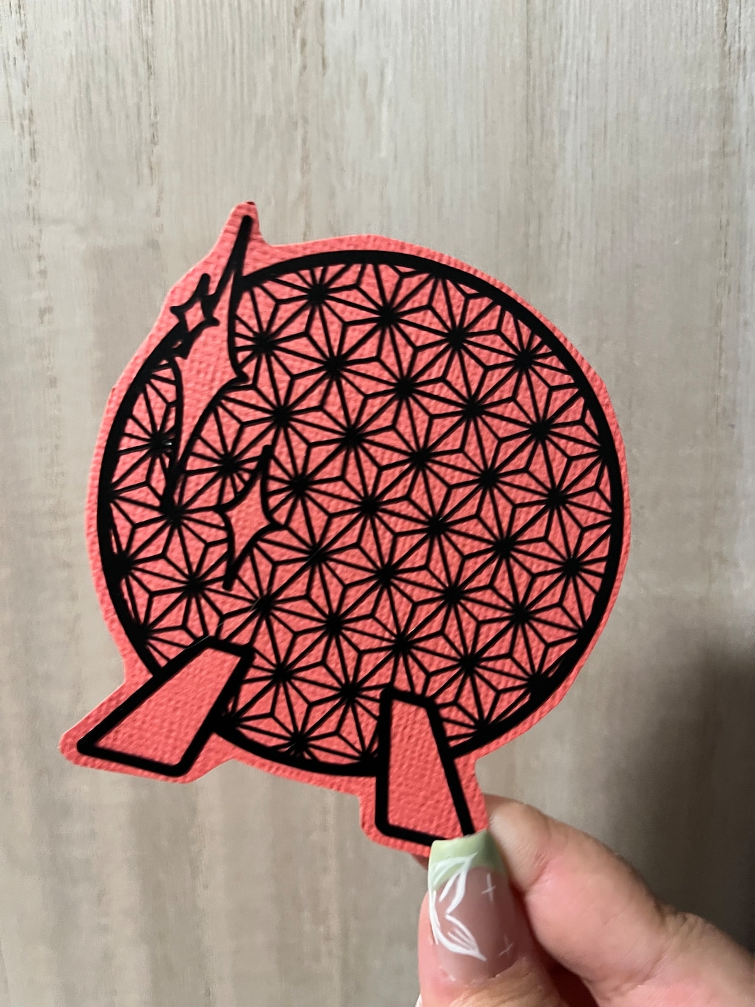 Epcot Ball With Sparkles Inspired Decal - Etsy