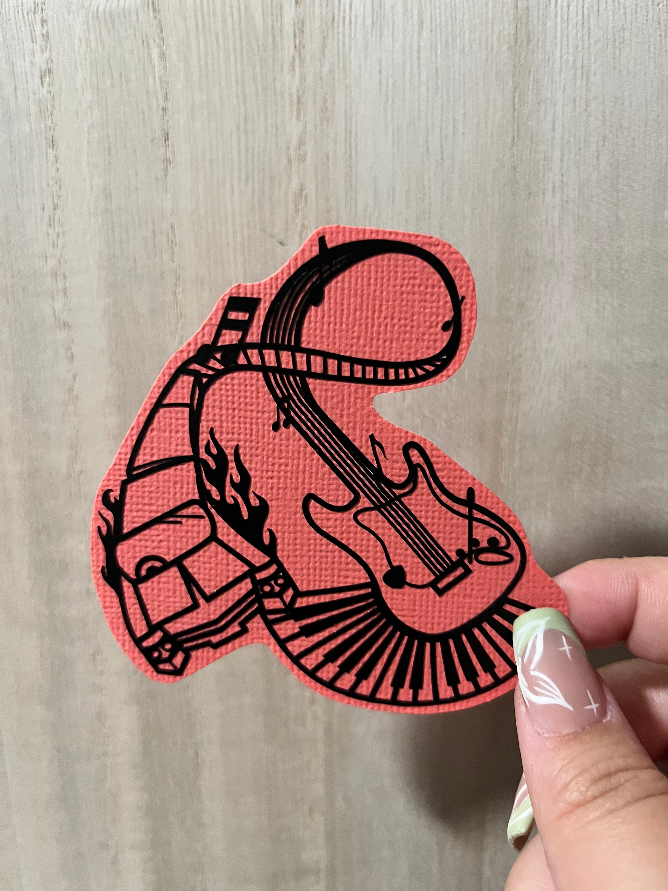 Rock N Roller Coaster Inspired Decal - Etsy