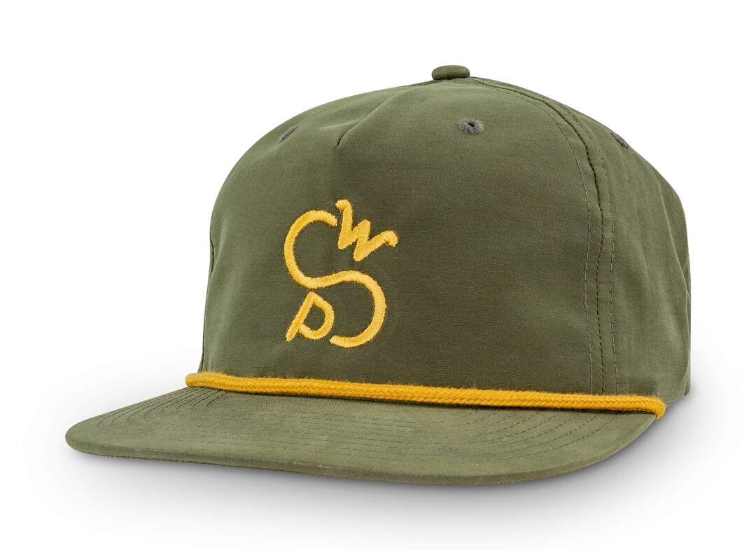 Widespread Panic WSP Brand Rope Hat Snapback Green - Etsy