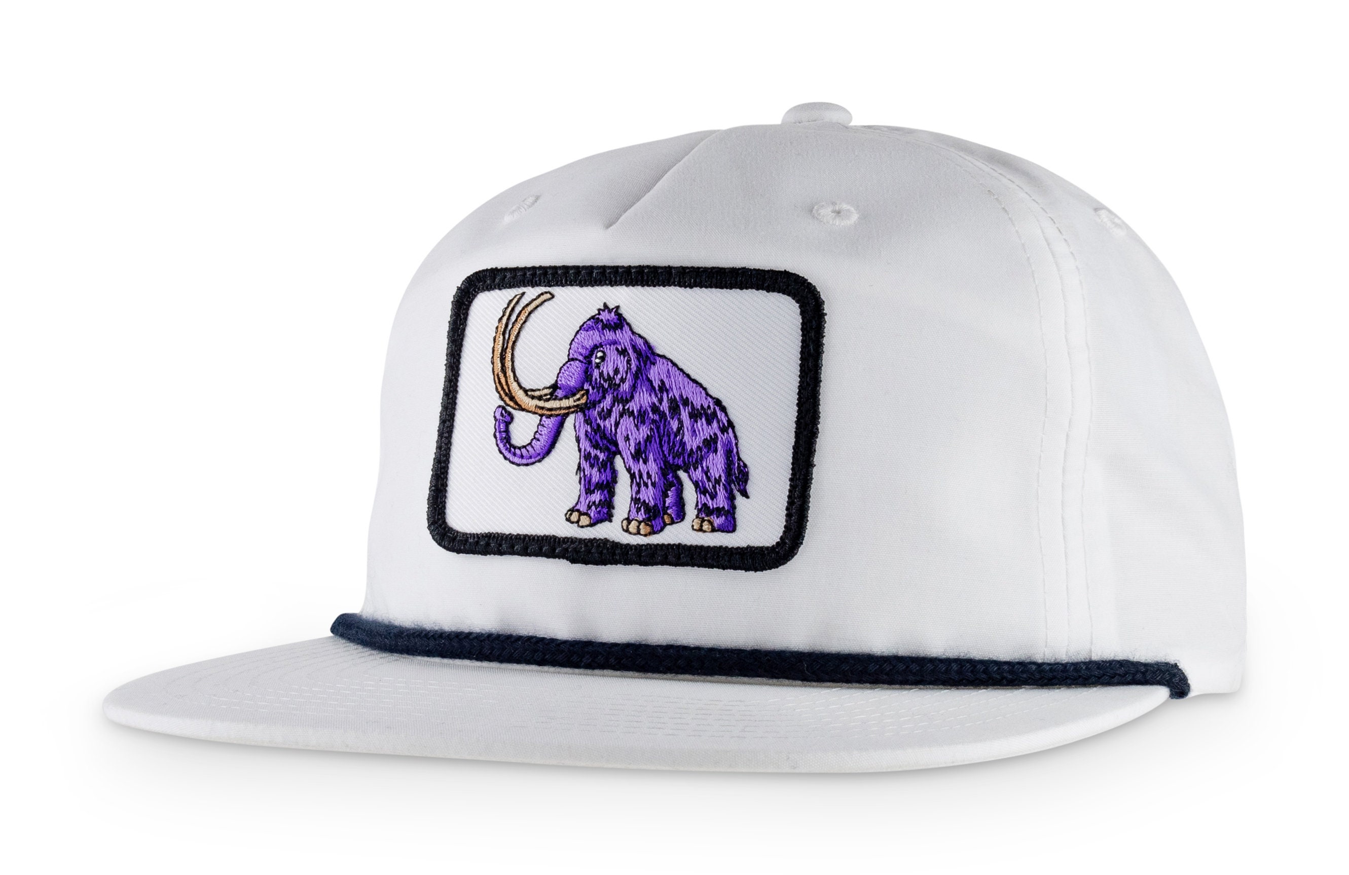 Widespread Panic Big Wooly Mammoth Patch Rope Hat Snapback White - Etsy