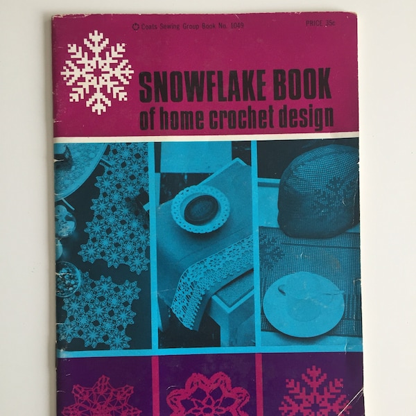 Crochet Snowflake Book - Etsy