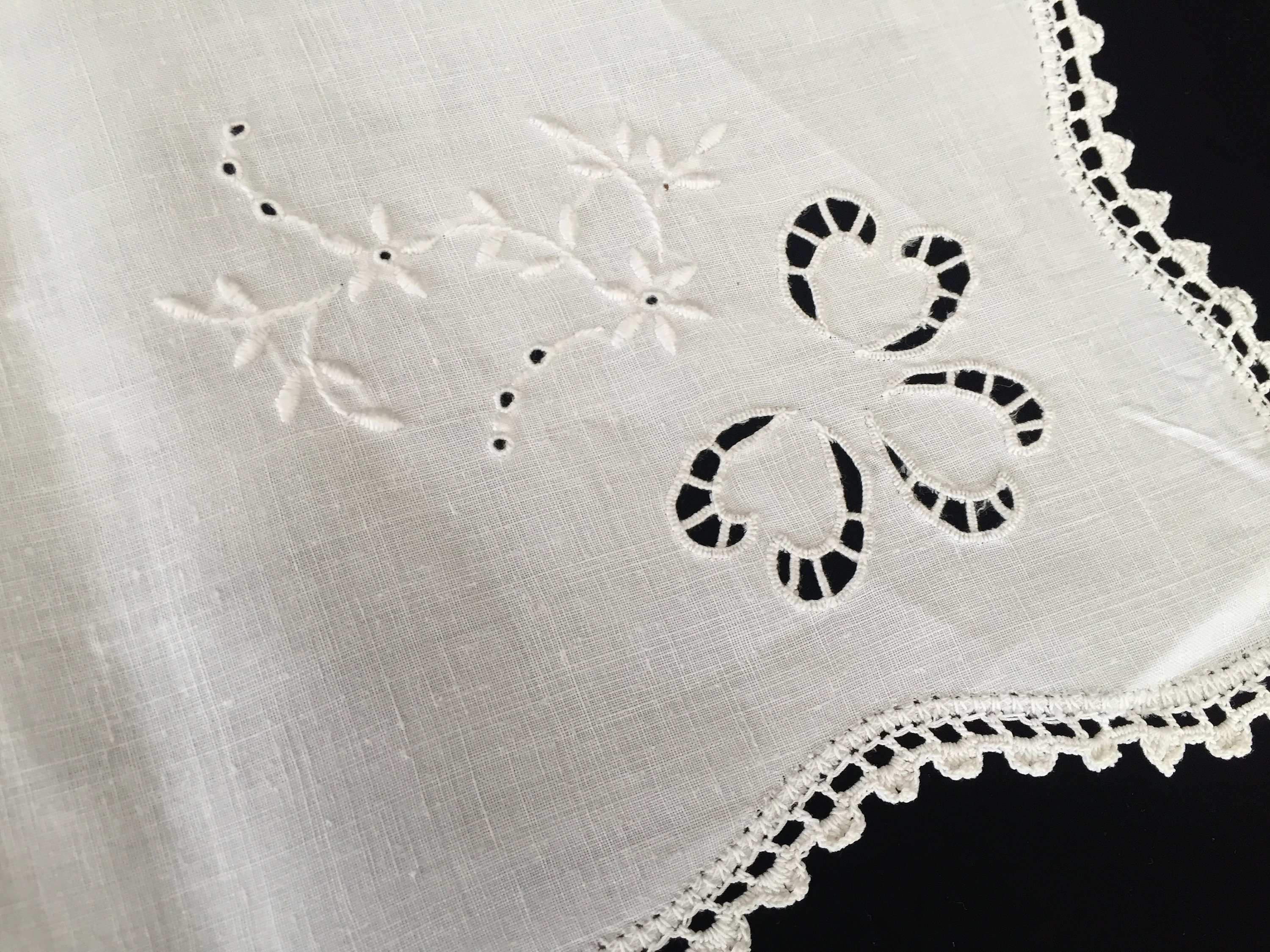 Edwardian Era Antique Madeira Cutwork and Broderie Anglaise - Etsy