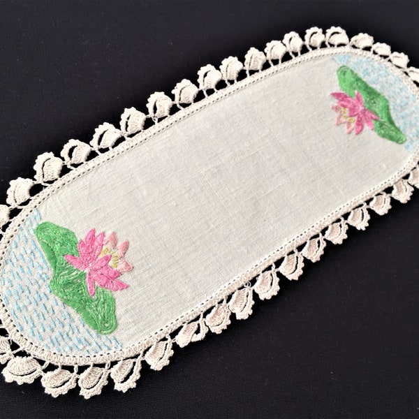 Embroidered Doily - Etsy