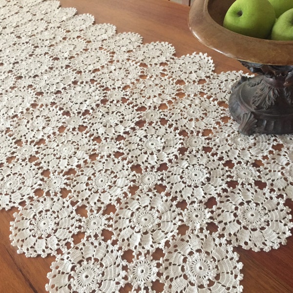 Lace Table Runner - Etsy