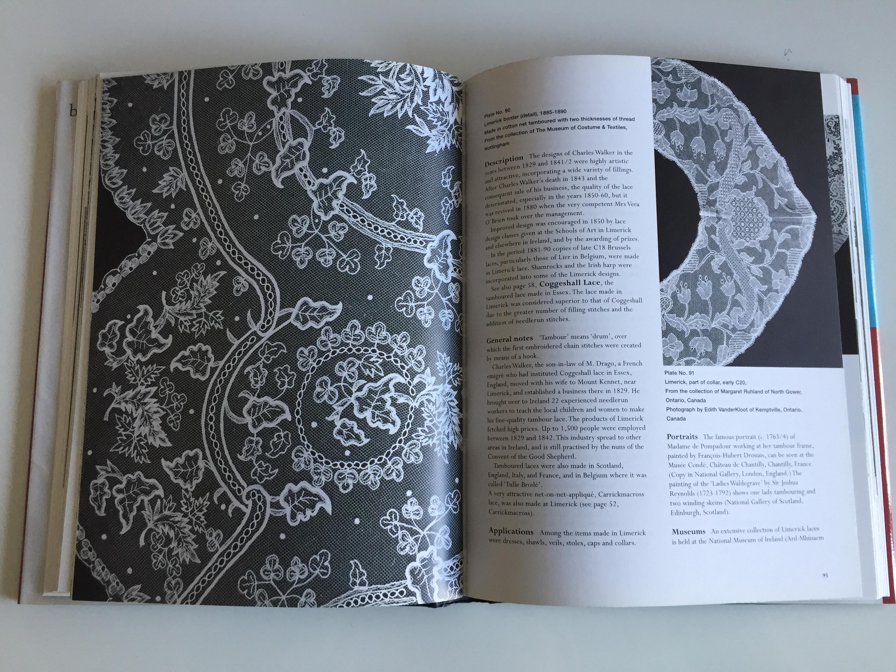 The Illustrated Dictionary of Lace by Judith L. Gwynne Used Hardcover ...