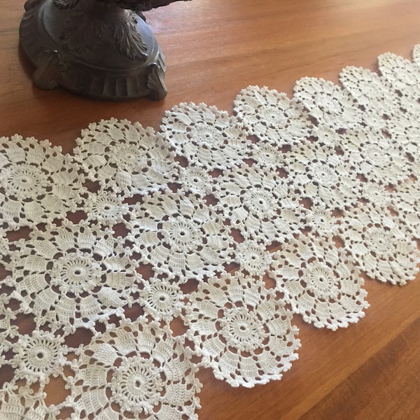 Lace Table Runner - Etsy