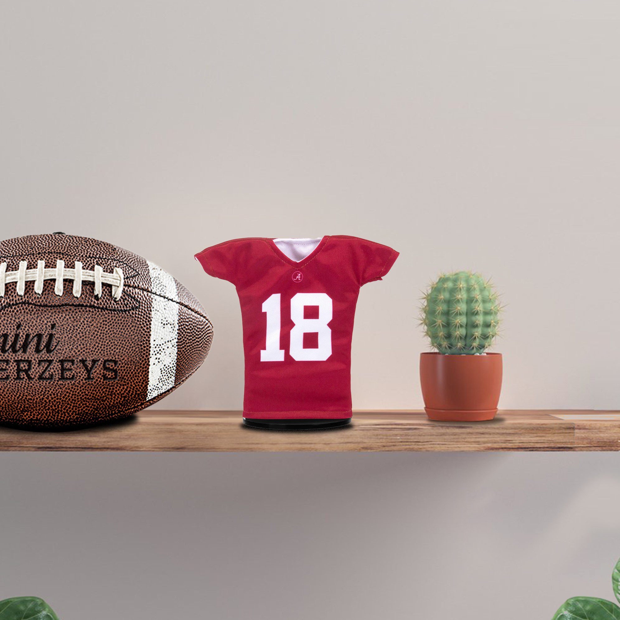 Alabama Crimson Tide Football #18 Mini Sports Jersey, Alabama Gift ...