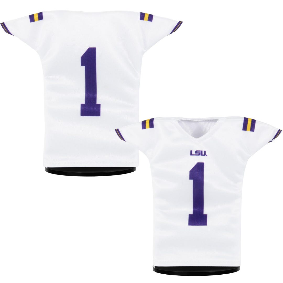 LSU Tigers Football #1 Mini Sports Jersey, LSU Gift - LSU Tigers Gift ...