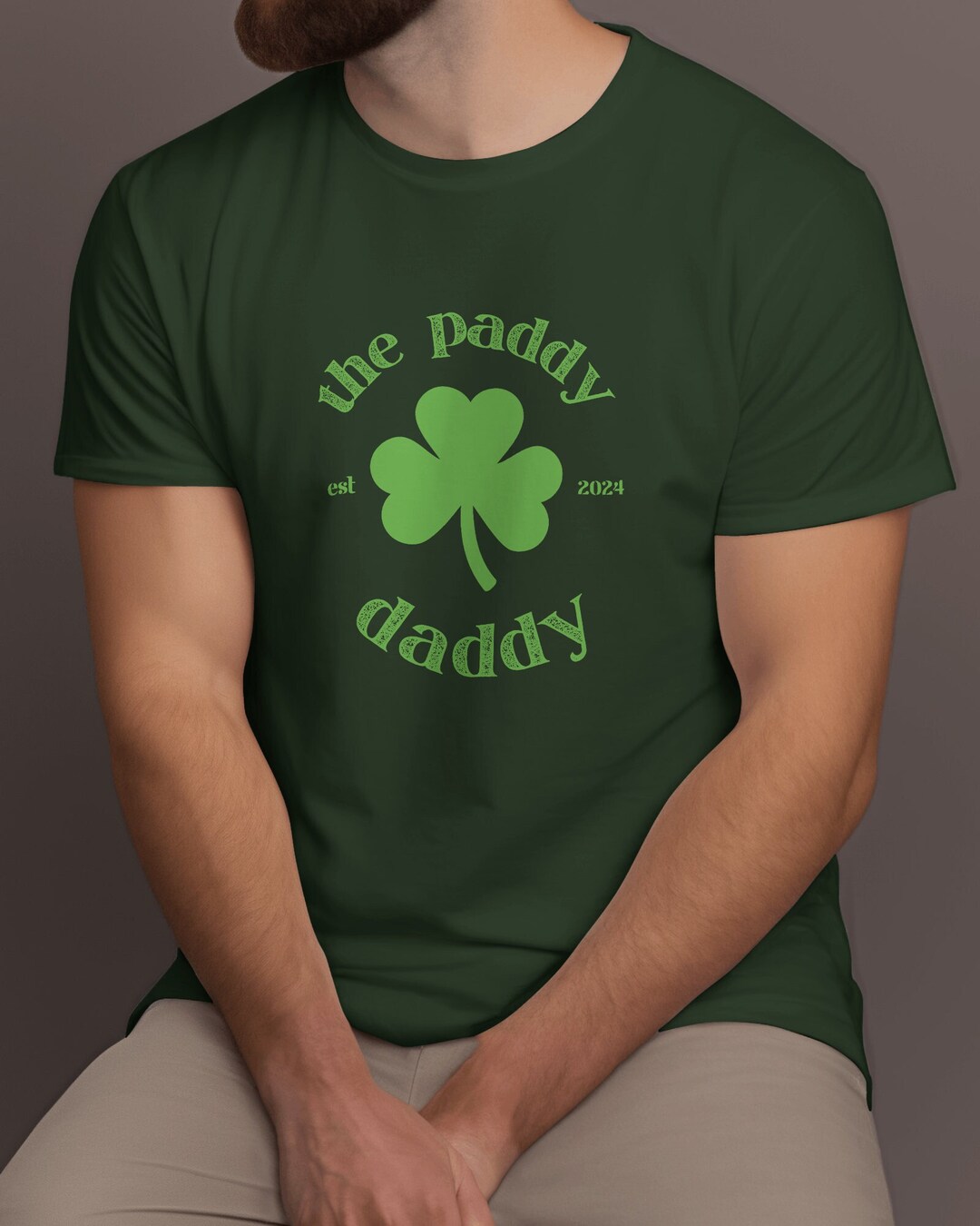 The Paddy Daddy Funny St. Patrick's Day Shirt Unisex Heavy Cotton Tee ...