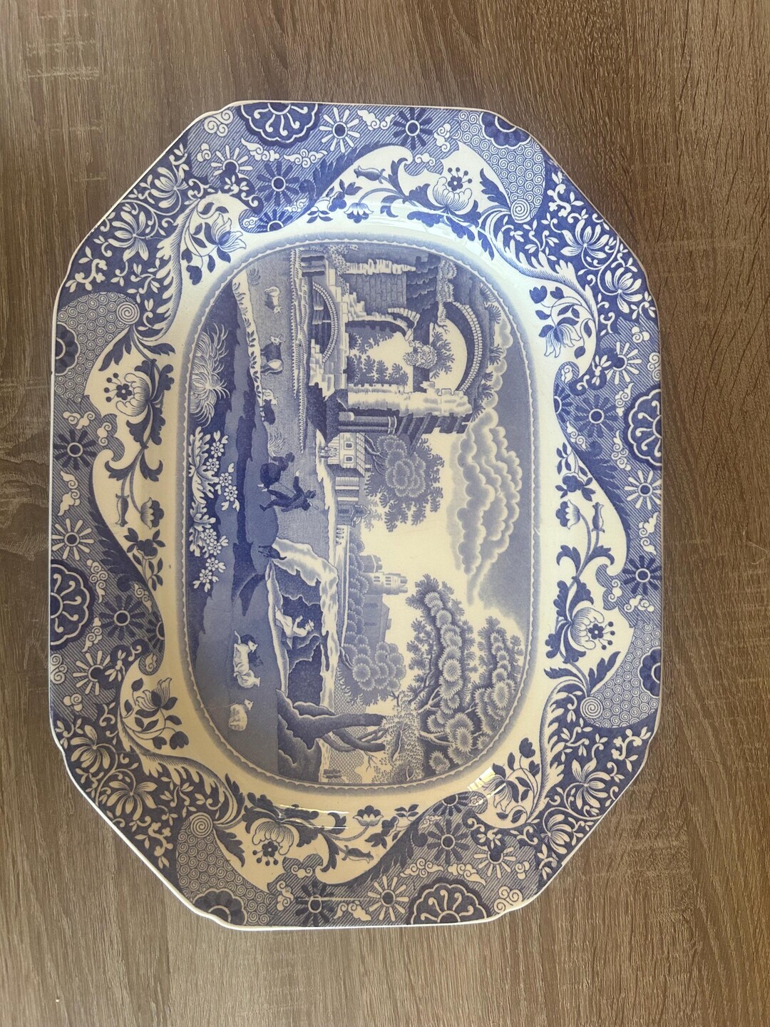 Copeland Spode Blue and White Platter. Vintage. Perfect Condition ...