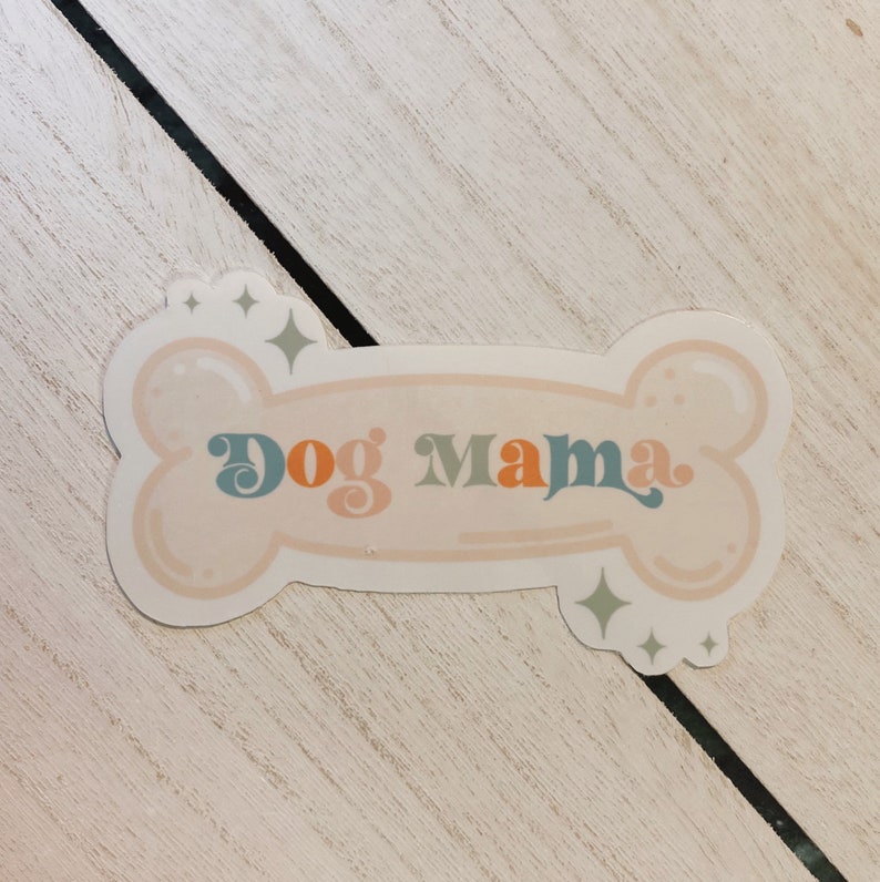 Dog Mama Sticker | Etsy