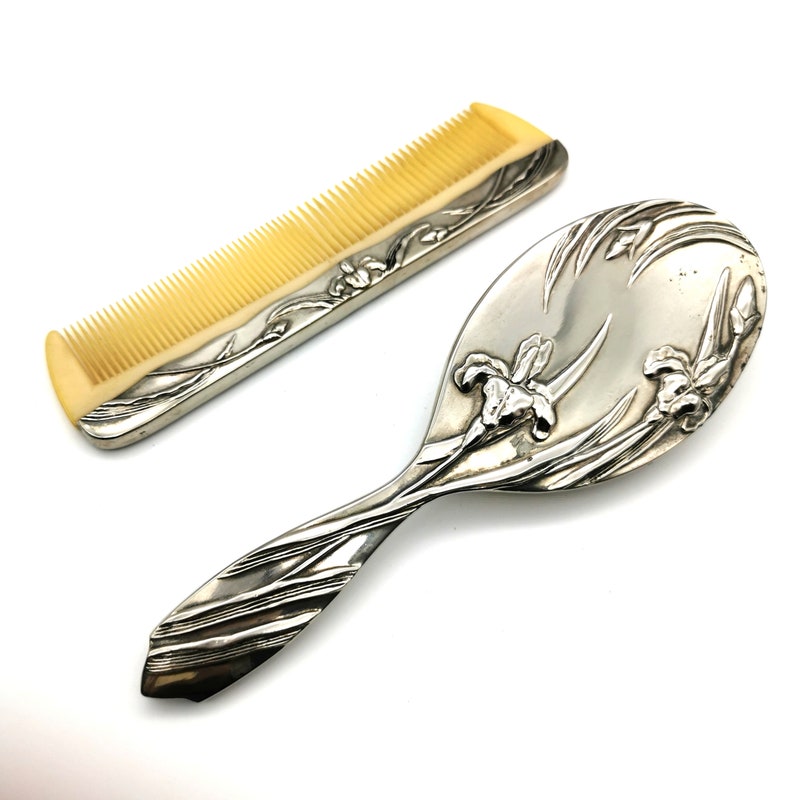 Comb and Brush Set - Etsy