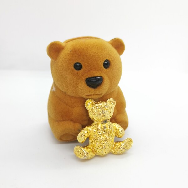 Bear Brooch - Etsy UK