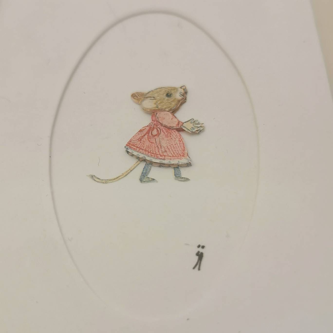 Vintage 3D Artwork. Mice. Mouse. Animals. Nursery Kids Room Art ...