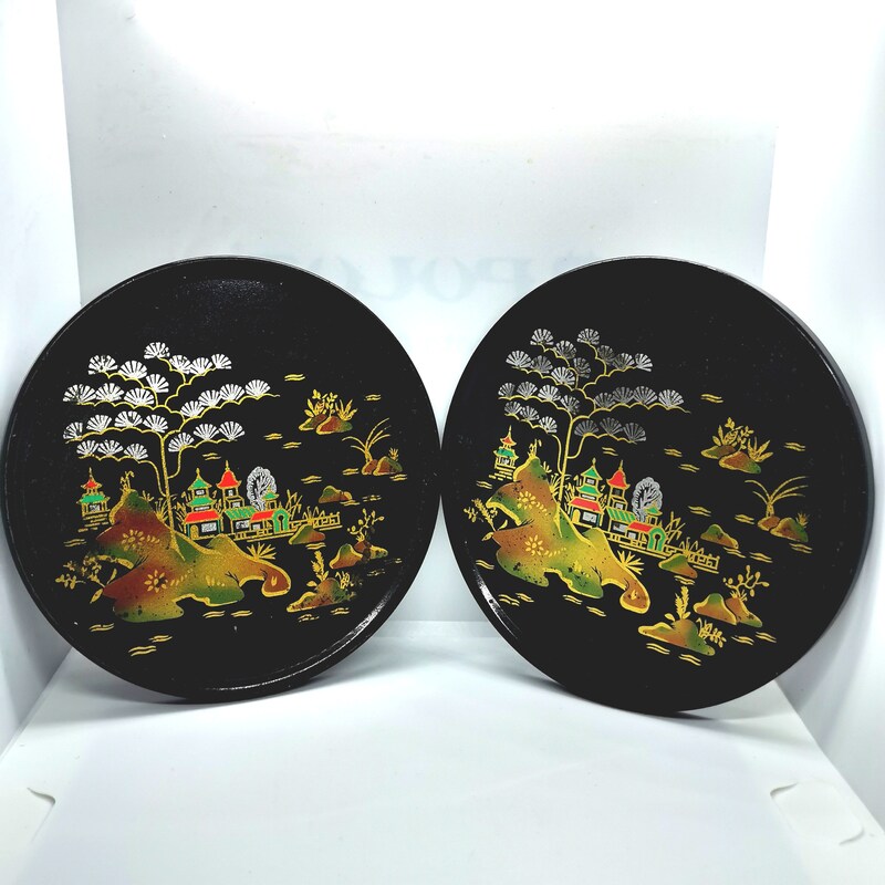 Lacquer Coasters - Etsy