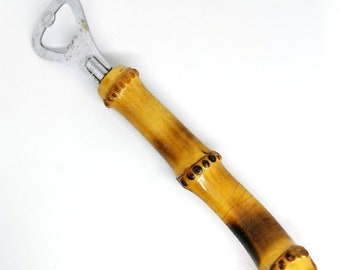 Bamboo Bottle Opener - Etsy
