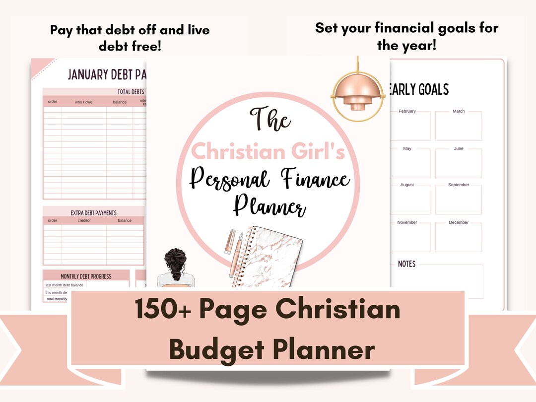 Christian Budget Planner Budget Template Expense Trackerincome ...