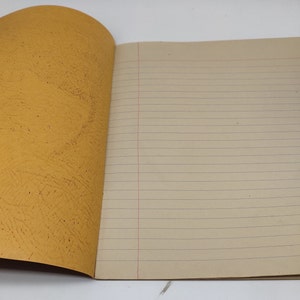 Vintage Copybooks/ Old Exercise Book/ Old Notebook/ Old One Side Lined ...