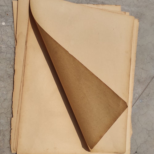 Lot of 10 Paper Old Paper Indian Paper OP311 vintage Paper - Etsy