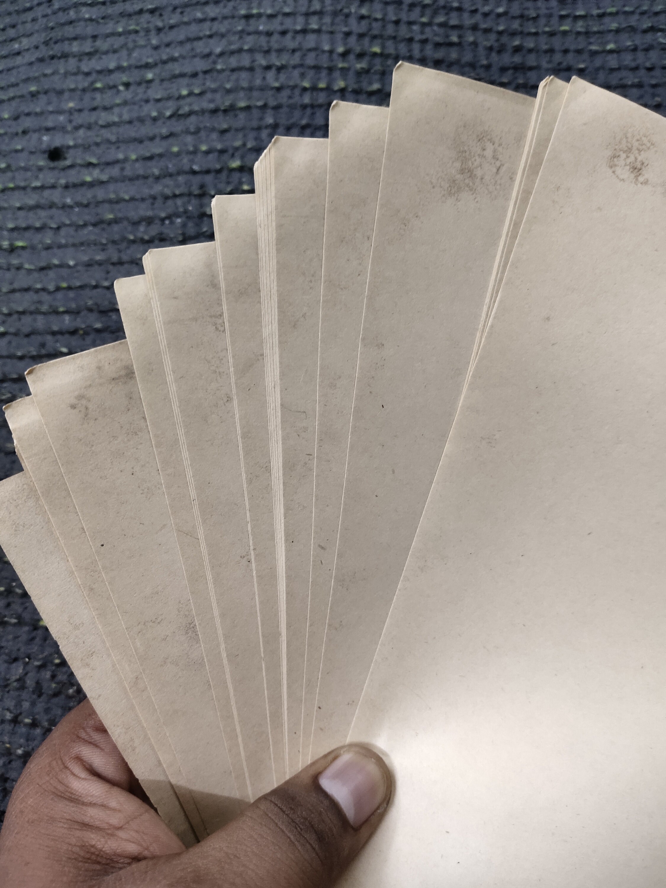 Lot of 10 Pcs Old Paper,( OP603 )indian Vintage Paper, Old Indian Paper ...