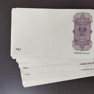 Set of 5 Hundi/ Old Promissory Note / Old Credit Instrument From 1960s ...