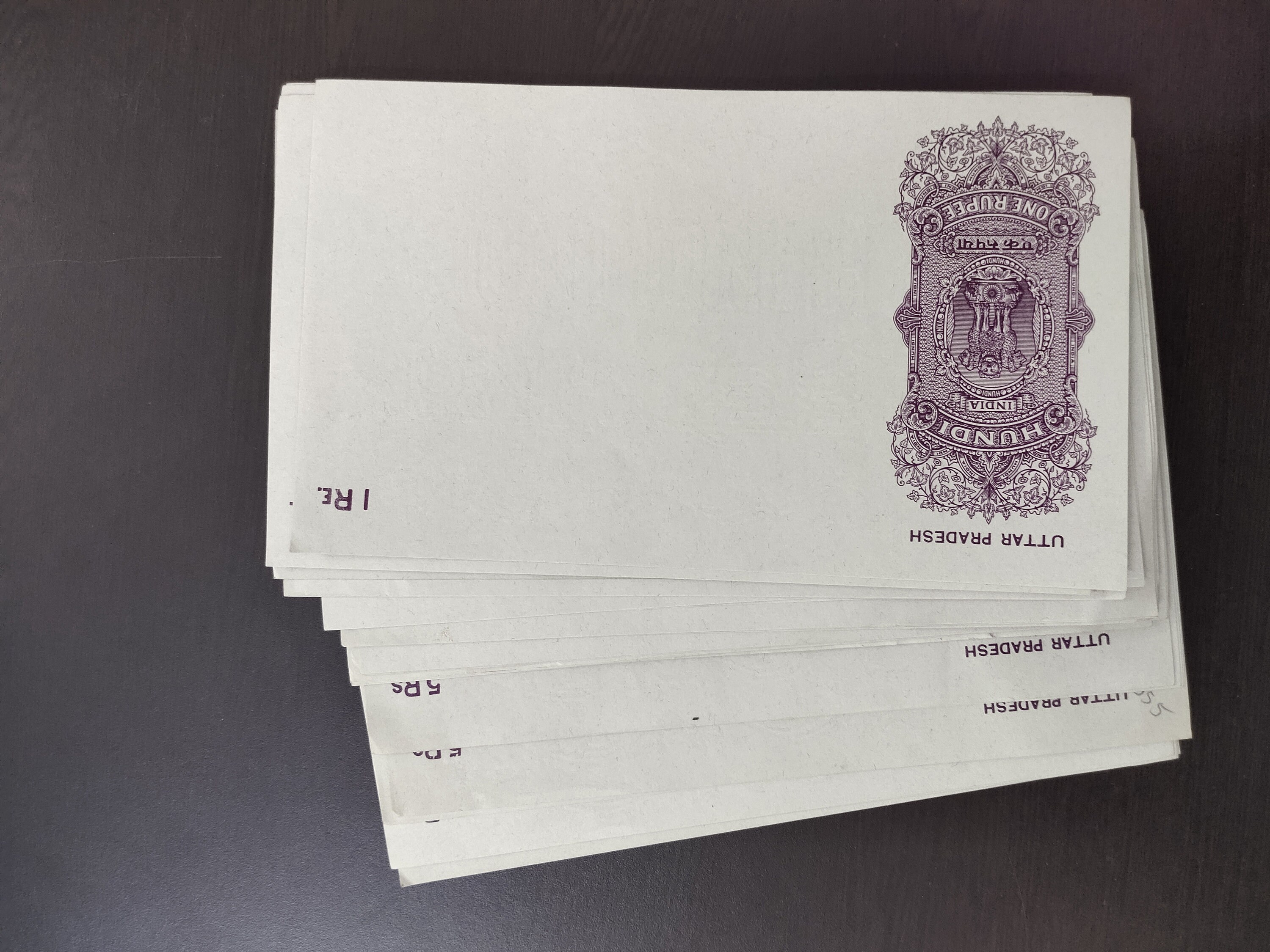 Set of 5 Hundi/ Old Promissory Note / Old Credit Instrument - Etsy