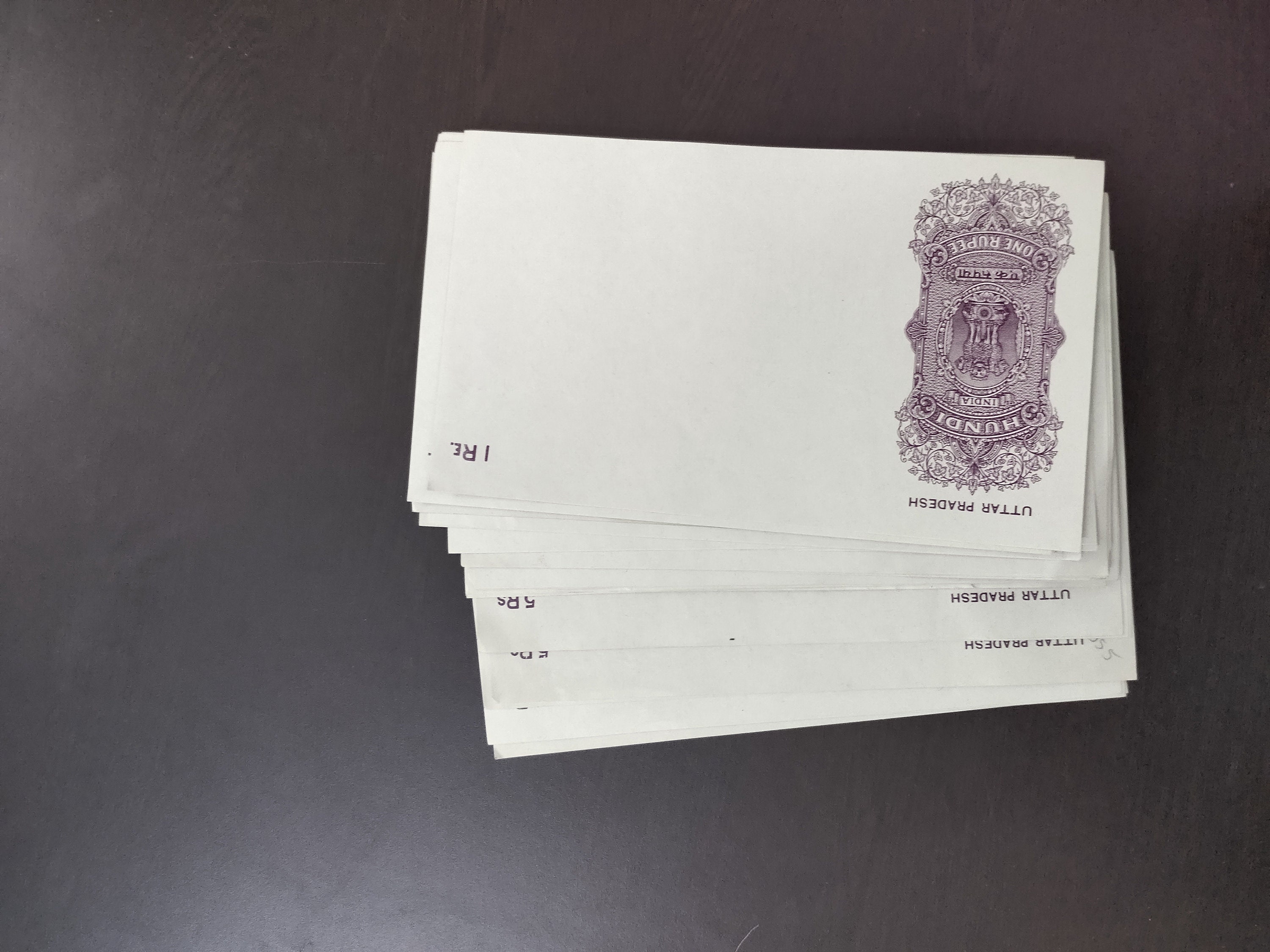 Set of 5 Hundi/ Old Promissory Note / Old Credit Instrument - Etsy