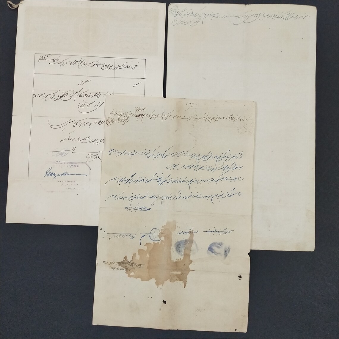 Set of 5 0r 10 Rare old court stamp paper of Govt. of India | Etsy