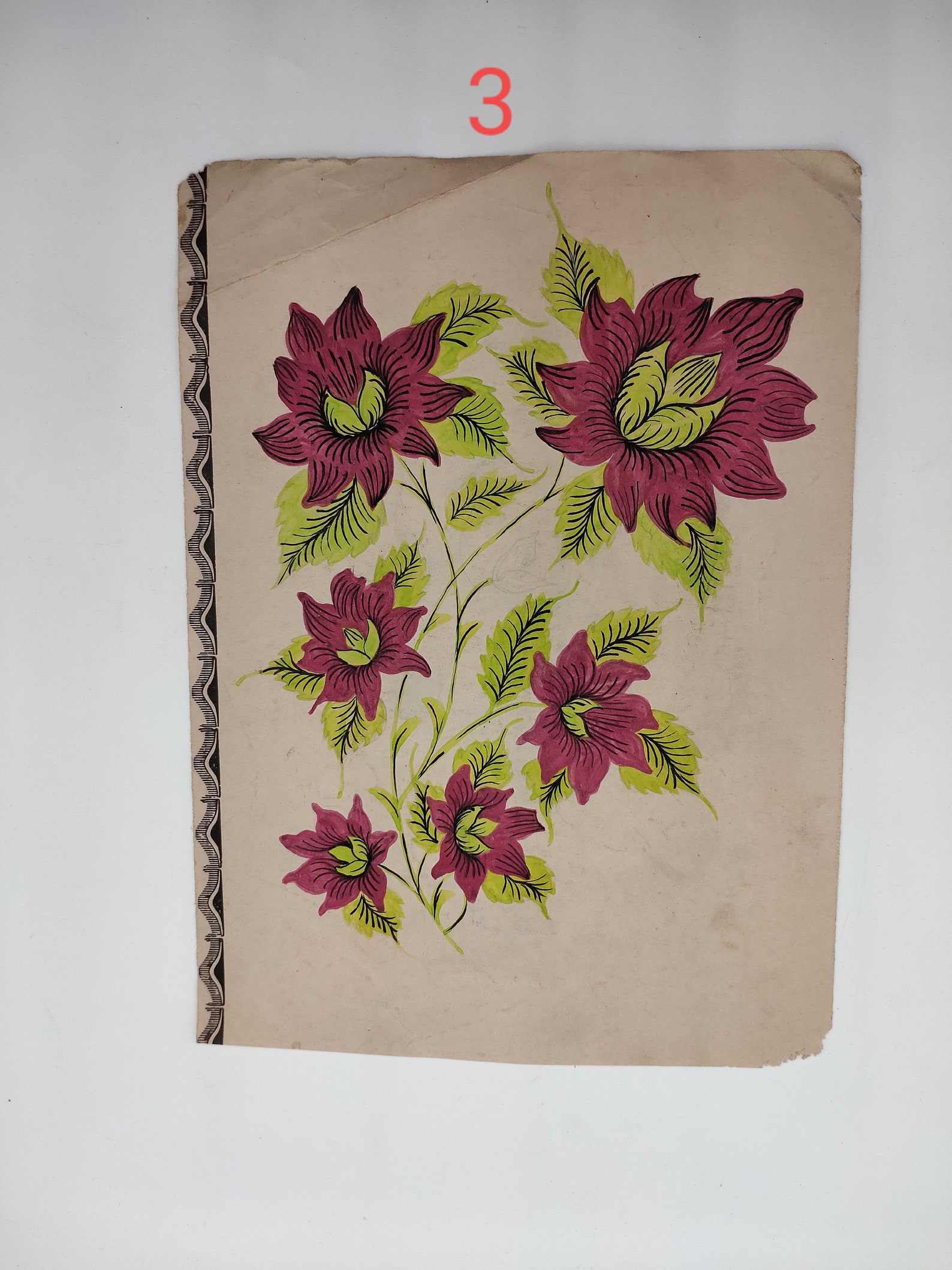 10 Different HANDMADE Textile Designs/ Old Textile Design on | Etsy