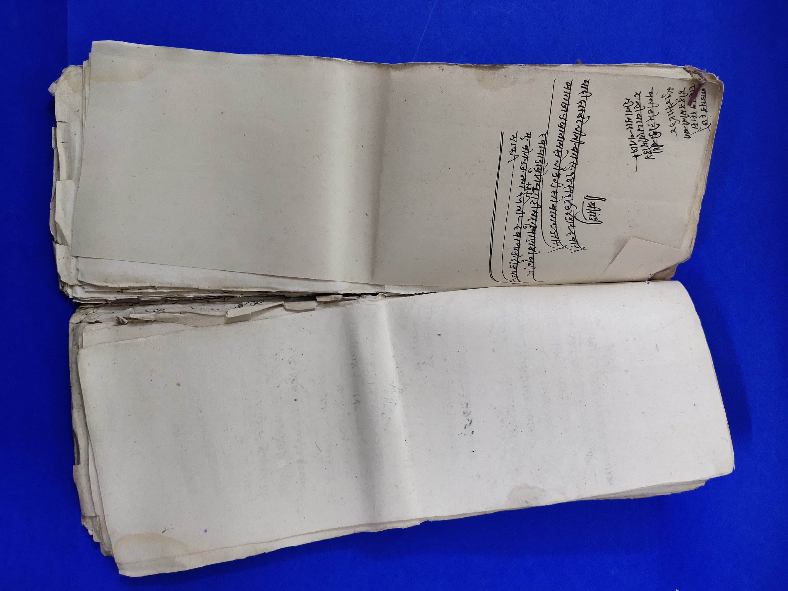 10 pages indian old paper OPW401 indian paper vintage | Etsy