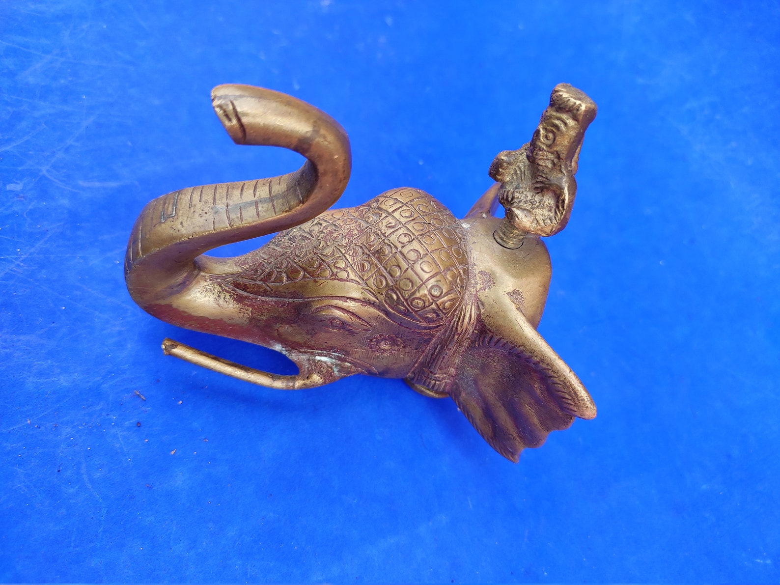 Vintage BRASS ELEPHANT Wall Hook/ Hanger From 1920s Elephant - Etsy