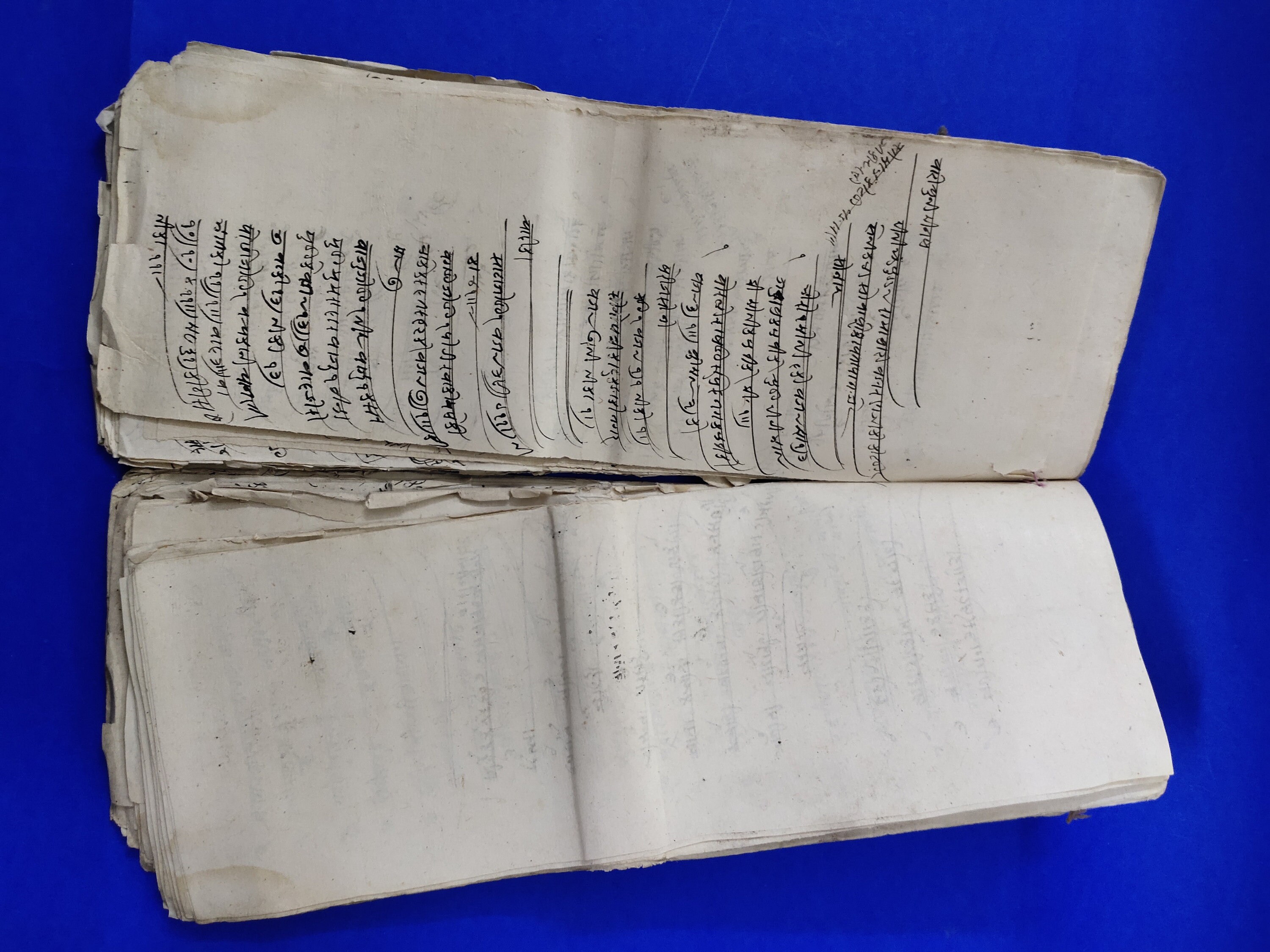 10 Pages Indian Old Paper OPW401 Indian Paper Vintage - Etsy