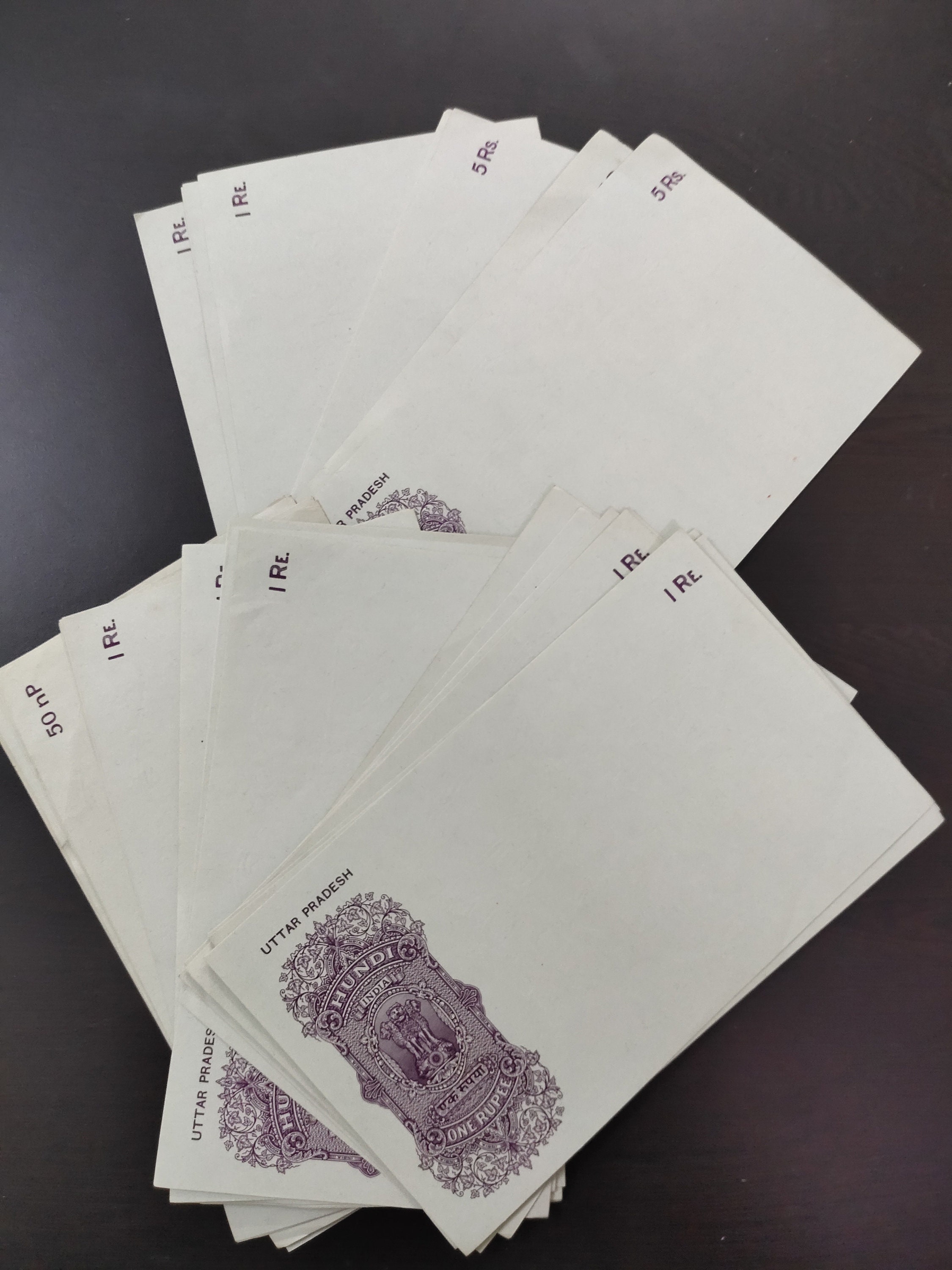 Set of 5 Hundi/ Old Promissory Note / Old Credit Instrument - Etsy