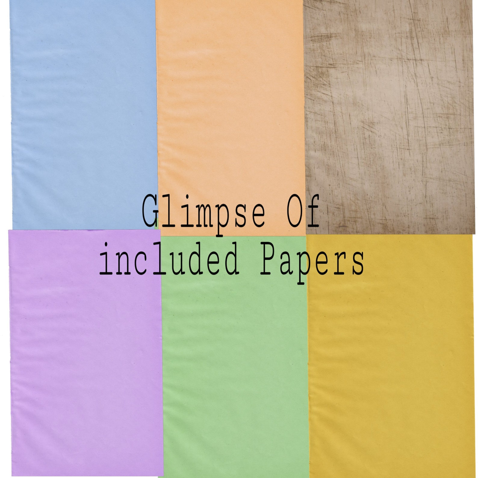 Genuine Old Various Color Papers Digital Downloadable High - Etsy