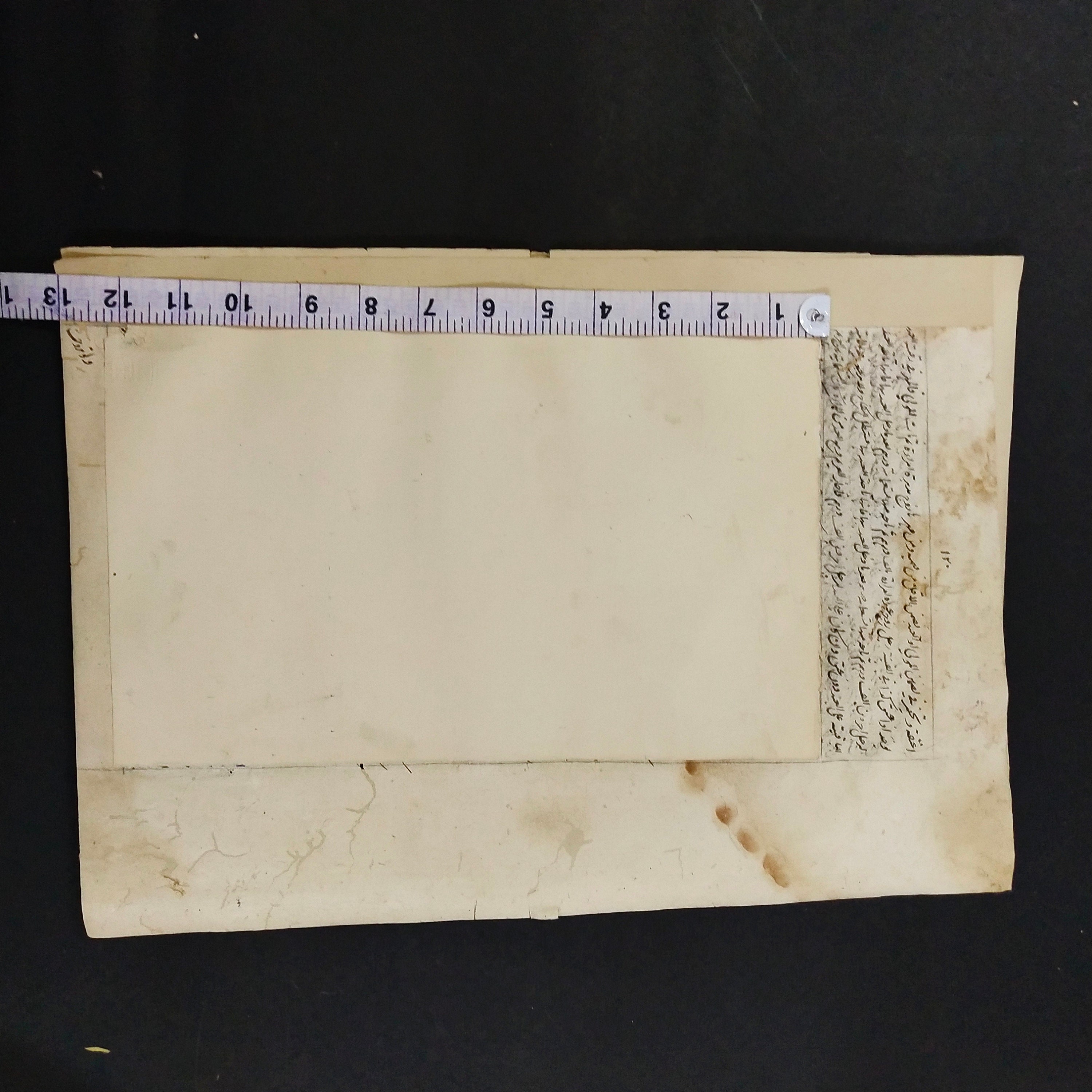 Old Papers for Miniature Painting From 1900s Canvas for - Etsy