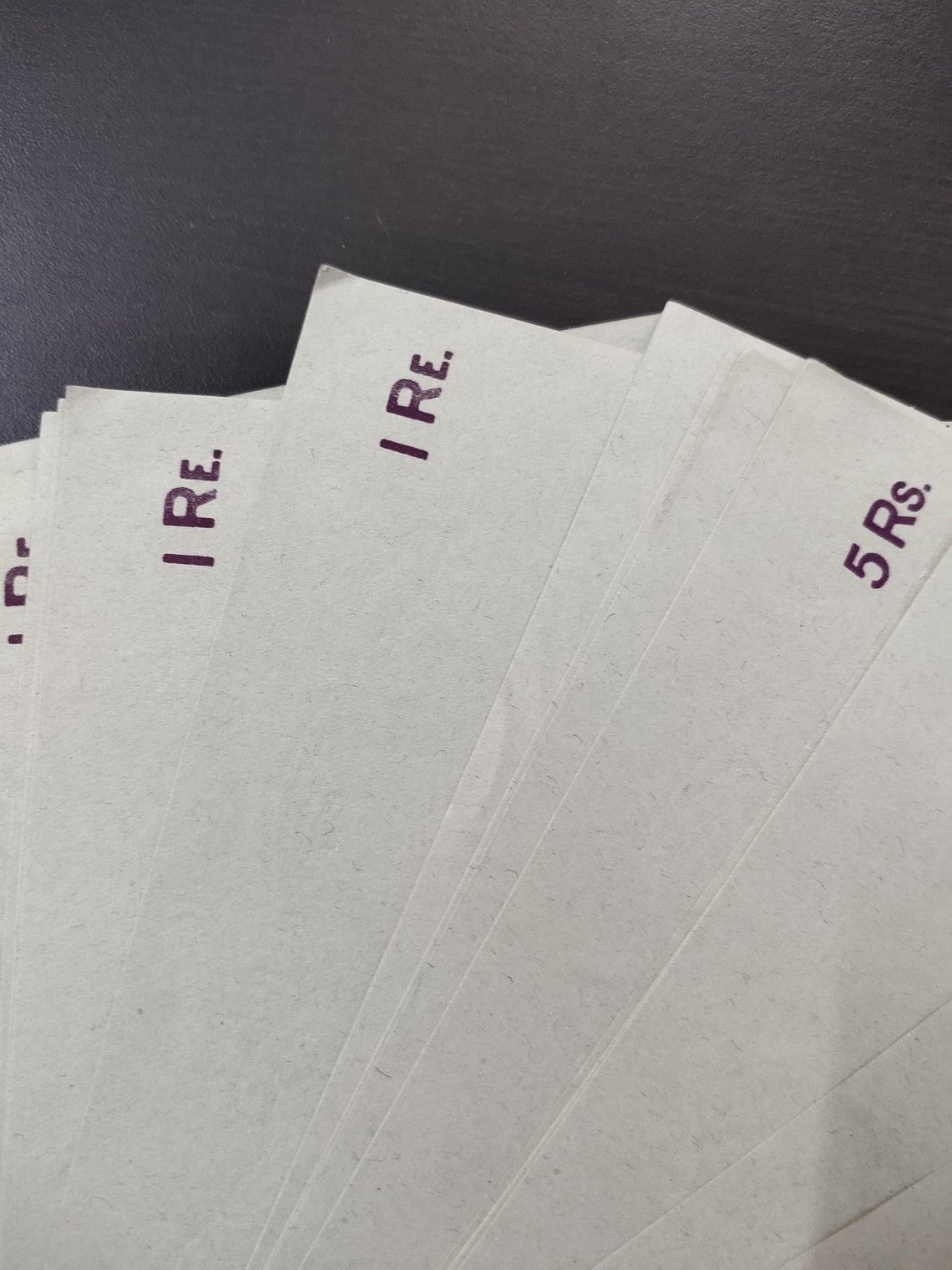 Set of 5 Hundi/ Old Promissory Note / Old Credit Instrument - Etsy