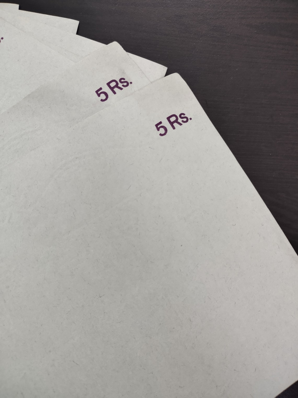 Set of 5 Hundi/ Old Promissory Note / Old Credit Instrument - Etsy