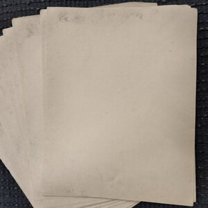 Lot of 10 Pcs Old Paper,( OP603 )indian Vintage Paper, Old Indian Paper ...