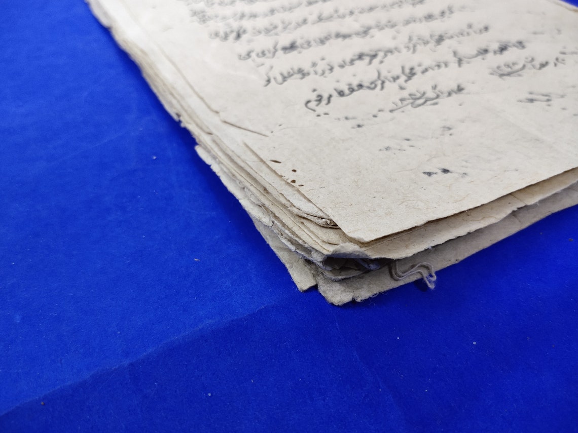 Lot of 10 Pages Old Paper OPW406 indian Paper Vintage - Etsy