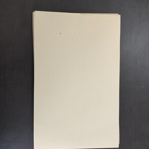 Lot of 5 Pcs Old Thick Paper (OP334 ), Indian Vintage Paper, Hand Made ...